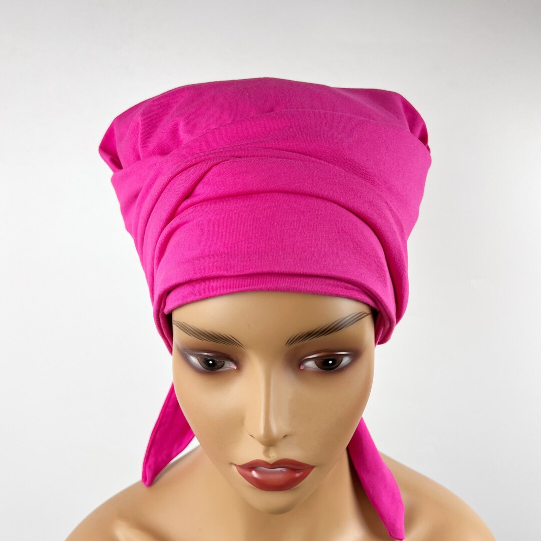 T Shirt Cotton Hair Plopping Towel Hot Pink Etsy