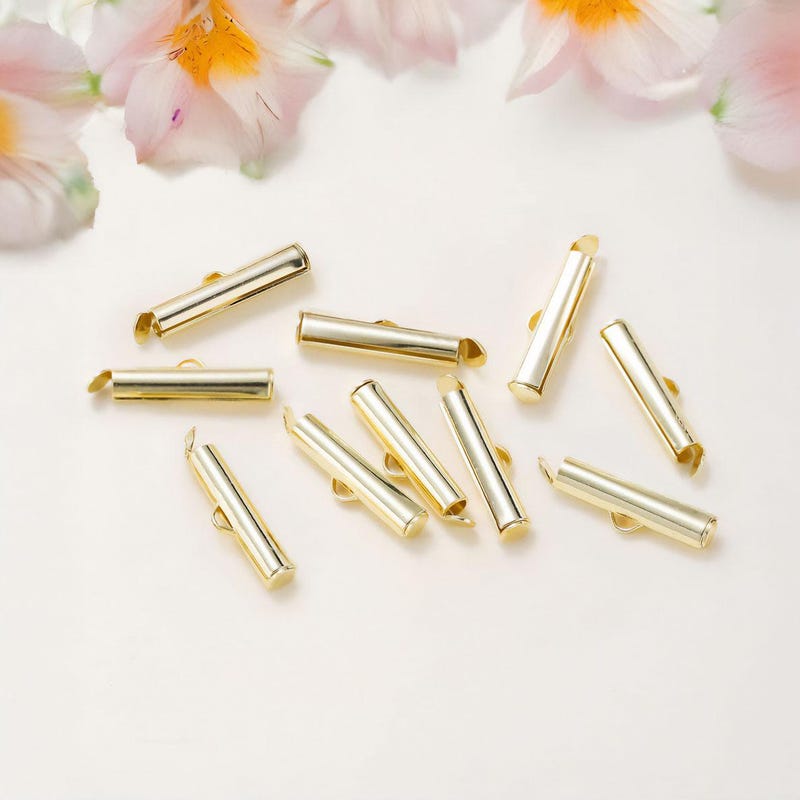End Caps Slider Clasps - Etsy
