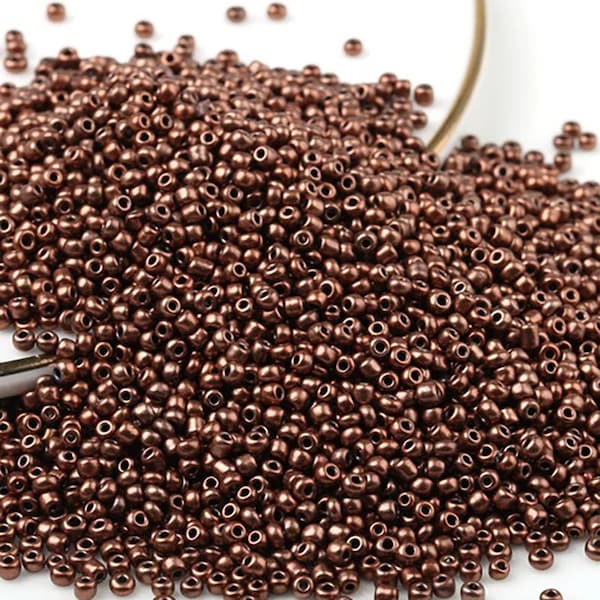 Dark Brown Beads - Etsy
