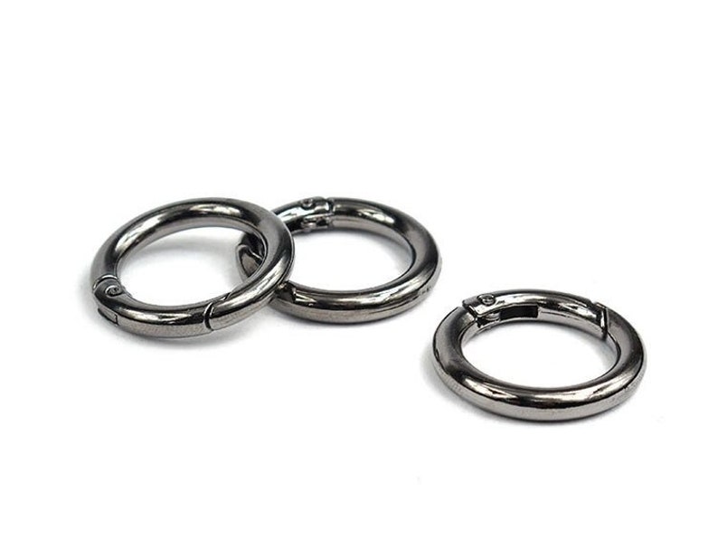 Spring O-ring Buckles Clips Carabiner Purses Handbags Round - Etsy