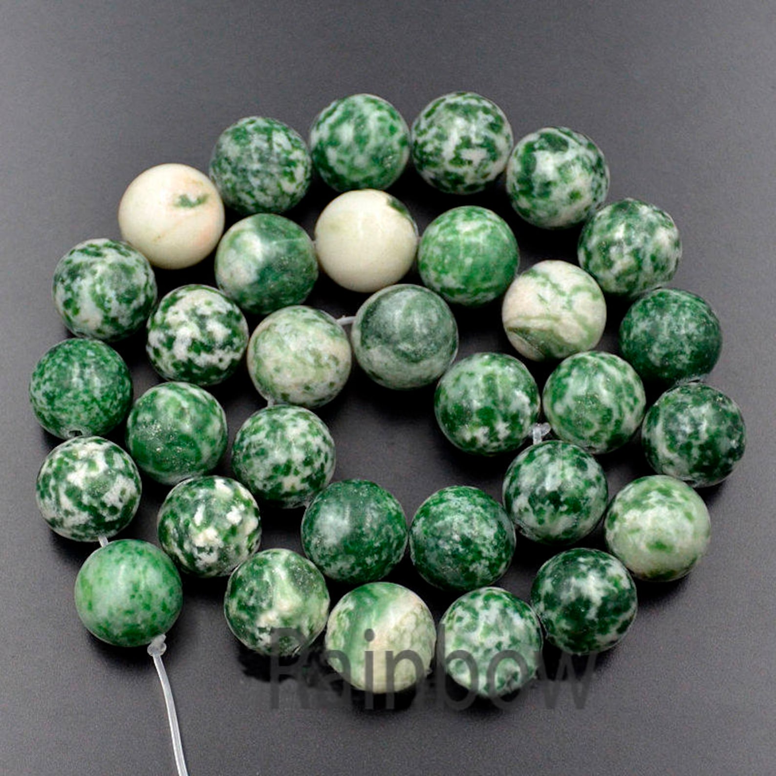 Green Jasper Beads 4mm 6mm 8mm 10mm 12mm Mala Gemstone Beads - Etsy