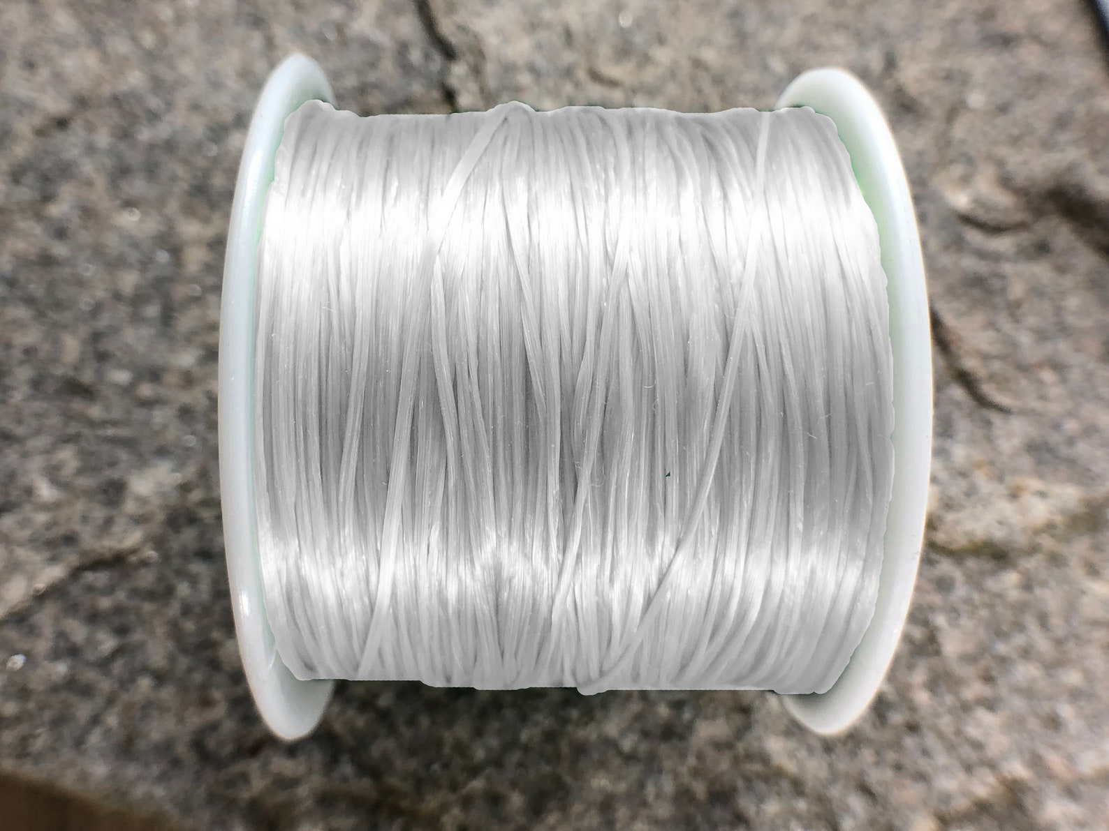 White Strong Stretchy Elastic String, Beading Cord, Jewelry Making Wire ...