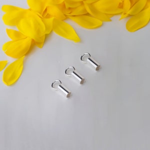 Crimp Tube Bead With Loop, 925 Sterling Silver Crimp Ends, Size From ...