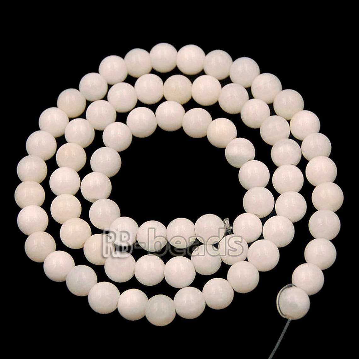 Natural White Onyx Alabaster Beads, Gem 2mm 3mm 4mm 6mm 8mm 10mm Stone ...
