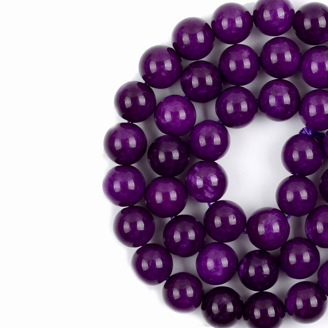 Purple Howlite Turquoise Round Loose Gemastone Beads, 2mm 3mm 4mm 6mm ...