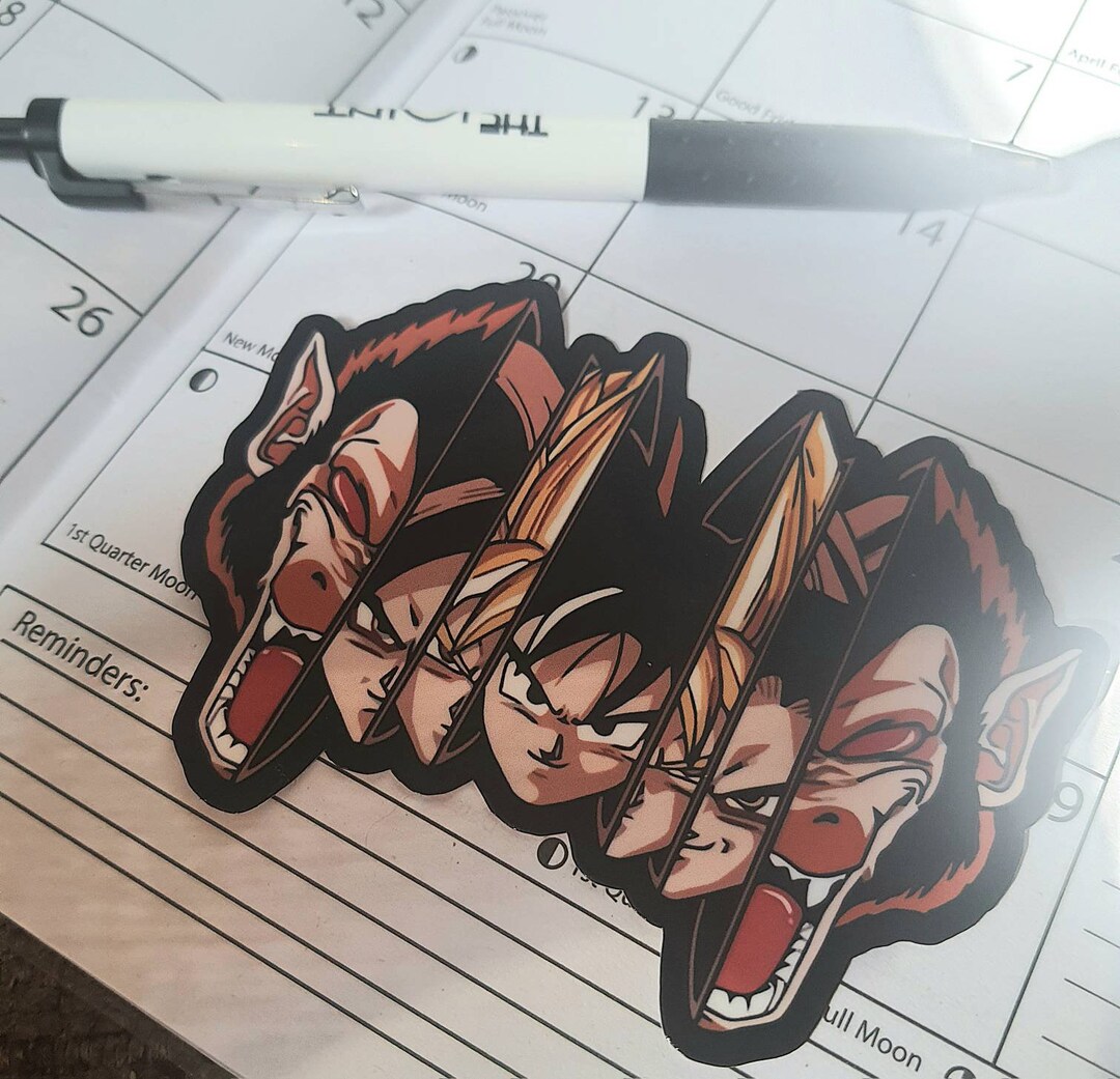 Dragon Ball Anime Stickers - Etsy