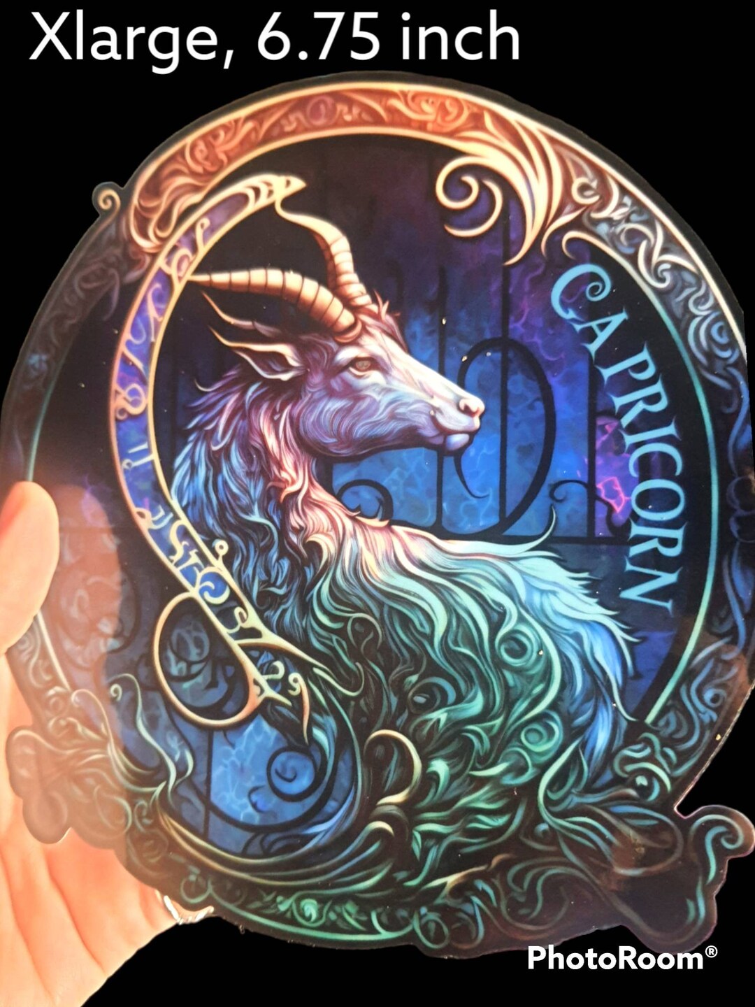 Capricorn Stickers Large, Medium, and Small Sizes - Etsy
