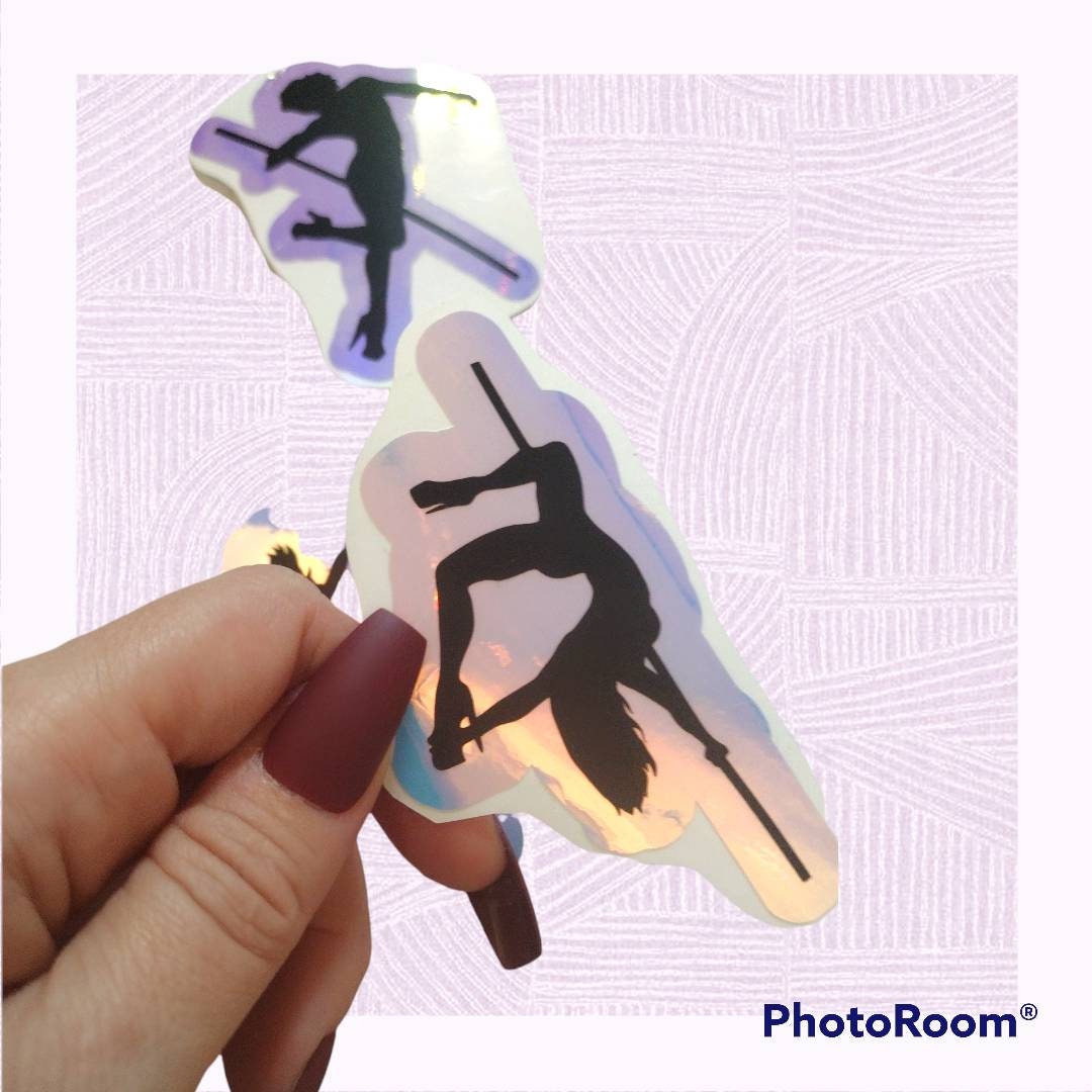 Pole Dancer Vinyl Stickers Set of 4! - Etsy