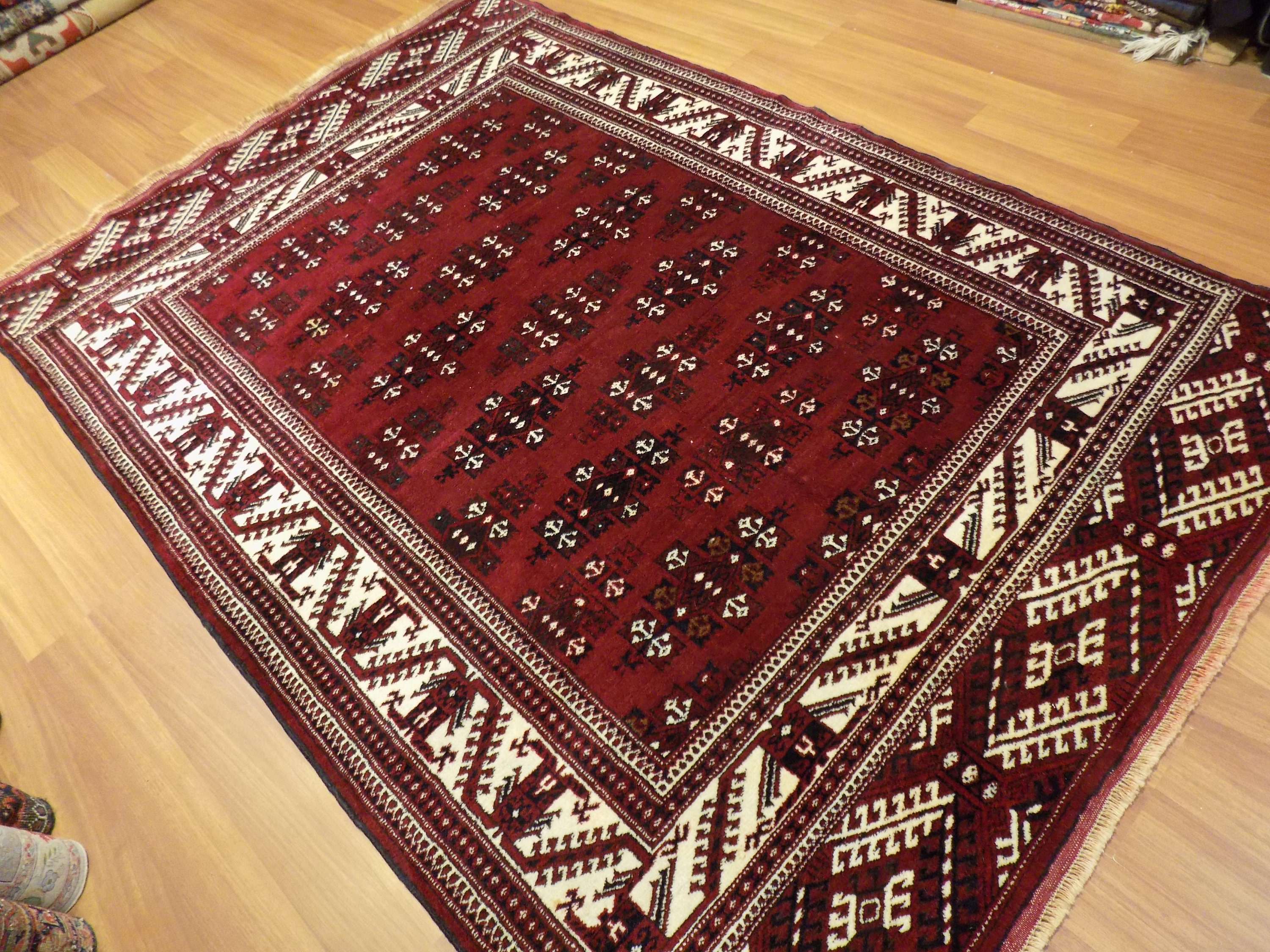 Decorative Bukhara Carpet Rughandmade Pure Wool Rug49 - Etsy