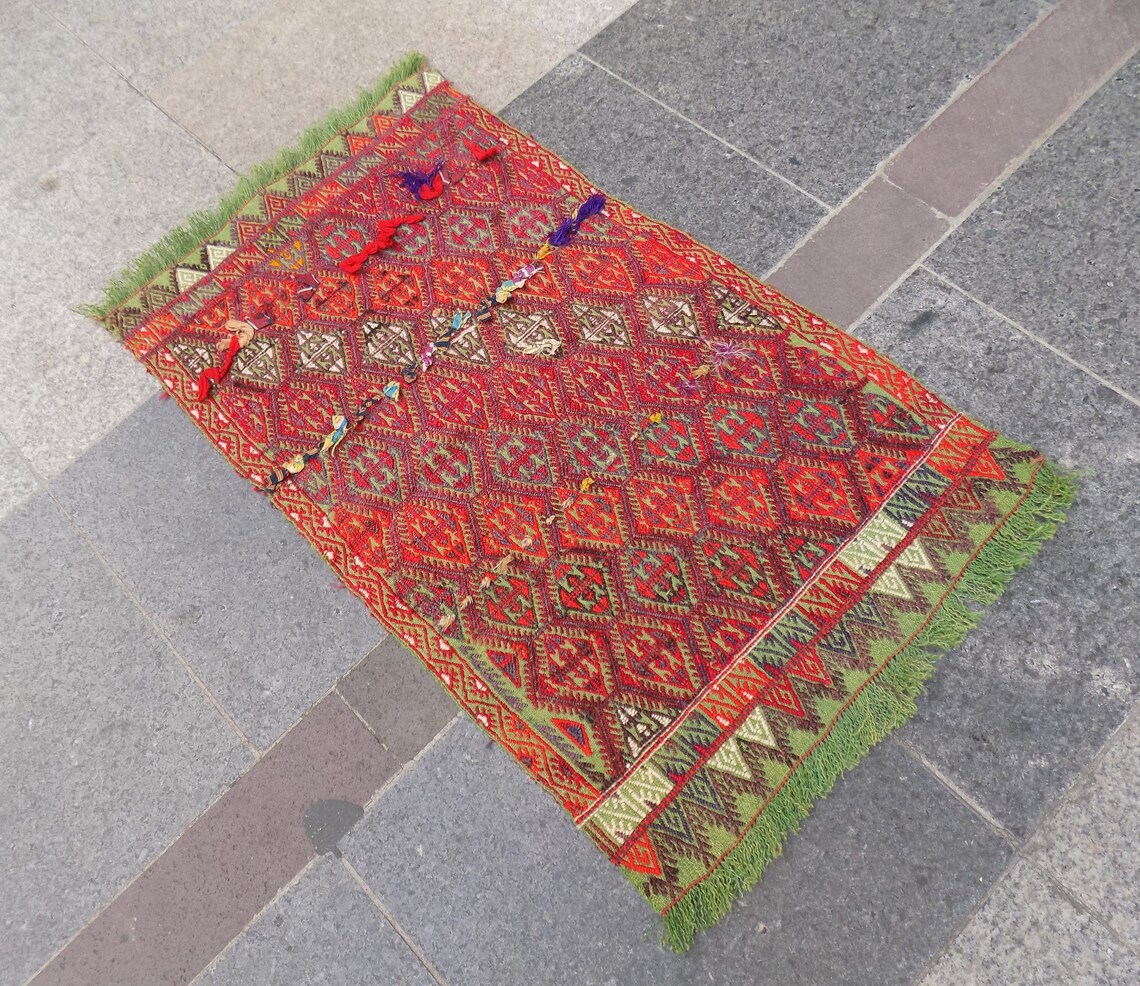 Rare Anatolian Jijim Rughandmade Small - Etsy