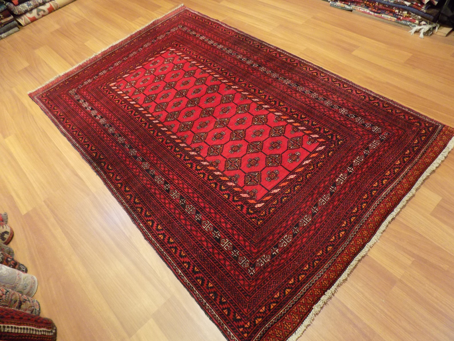 Decorative Turkoman Carpet Rughandmade Rugbukhara - Etsy