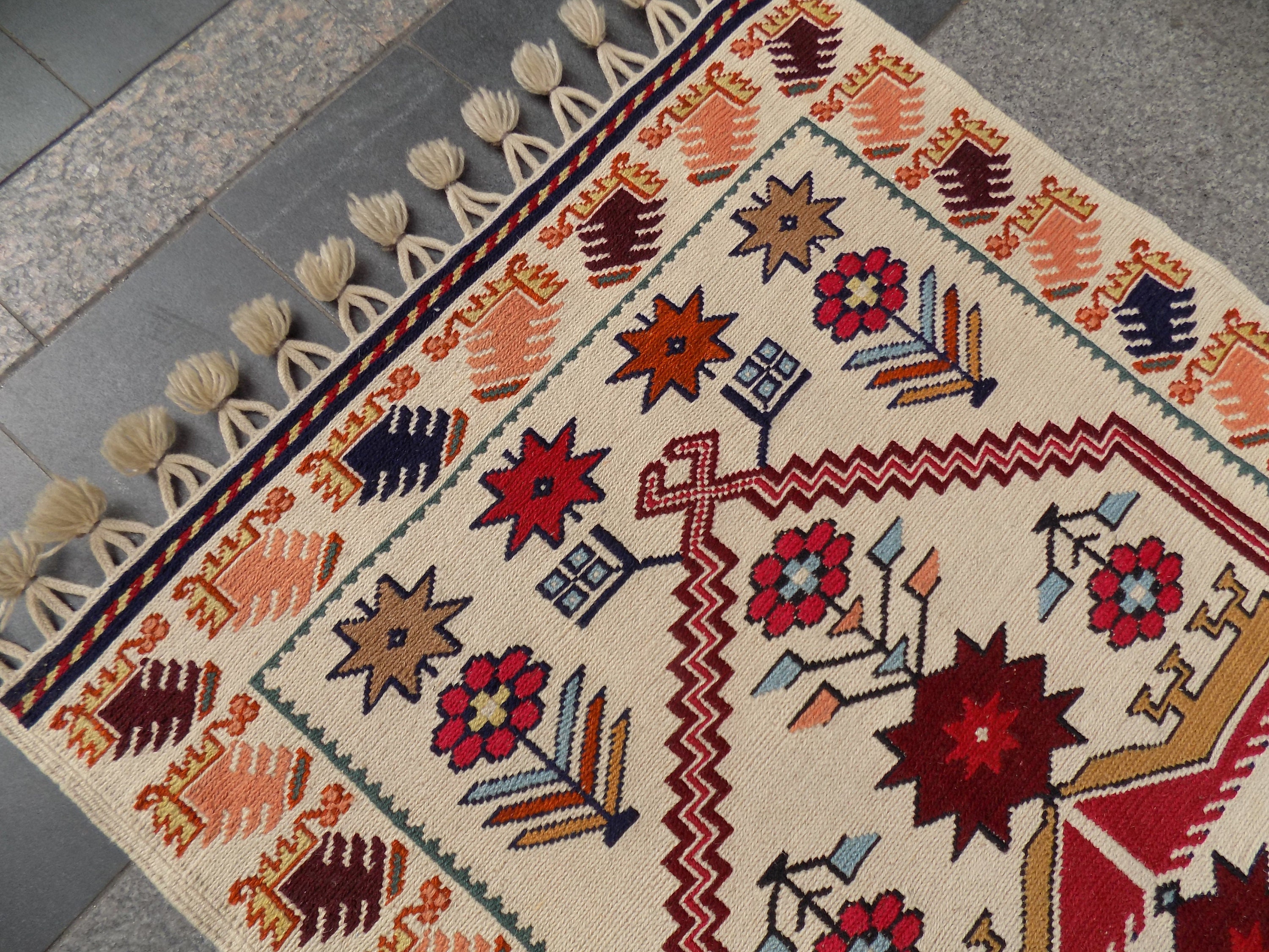 Turkish Soumak Rugembroidery | Etsy