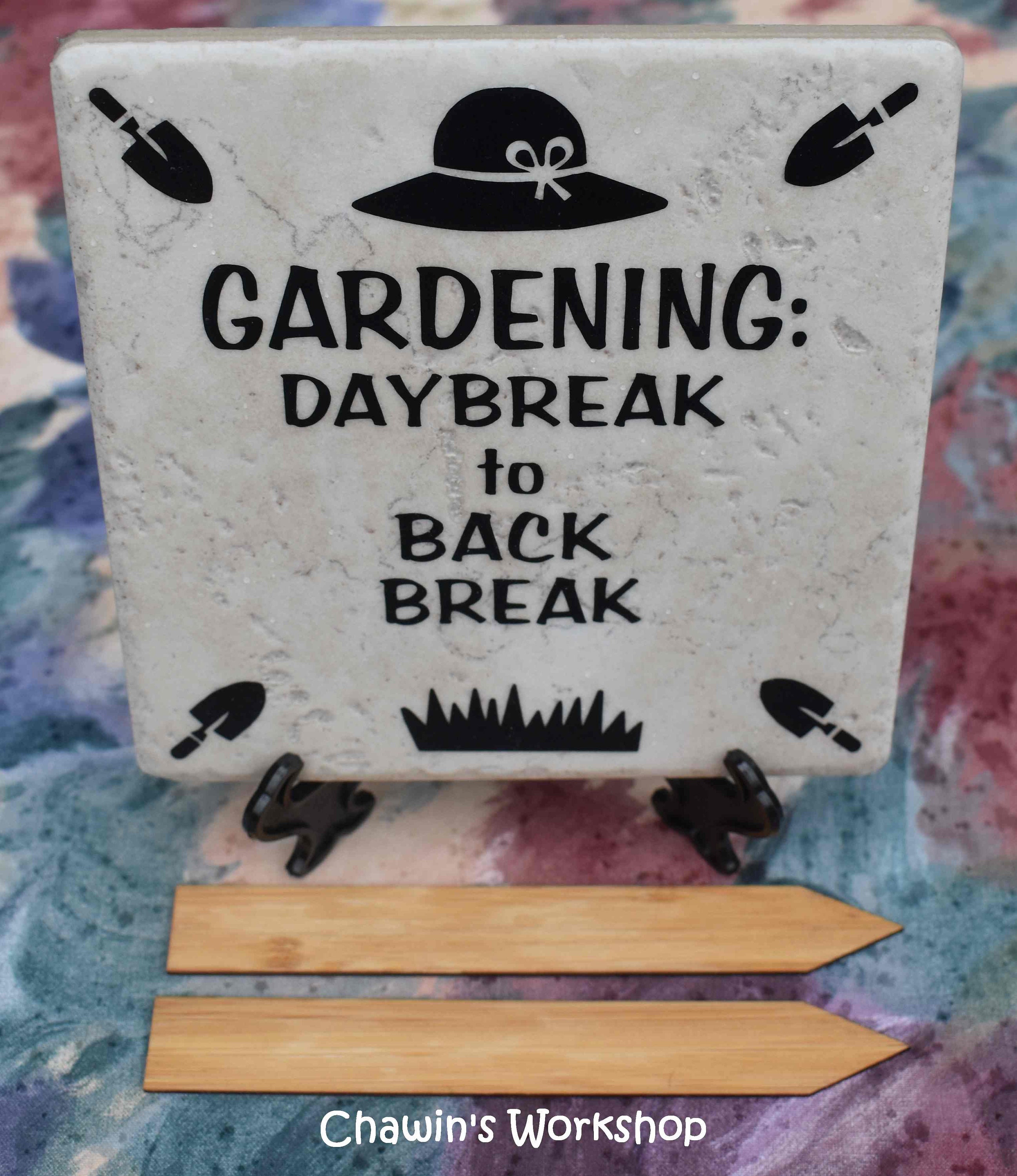 Gardening: Daybreak to Back Break Funny Garden Sign Gift for - Etsy Canada