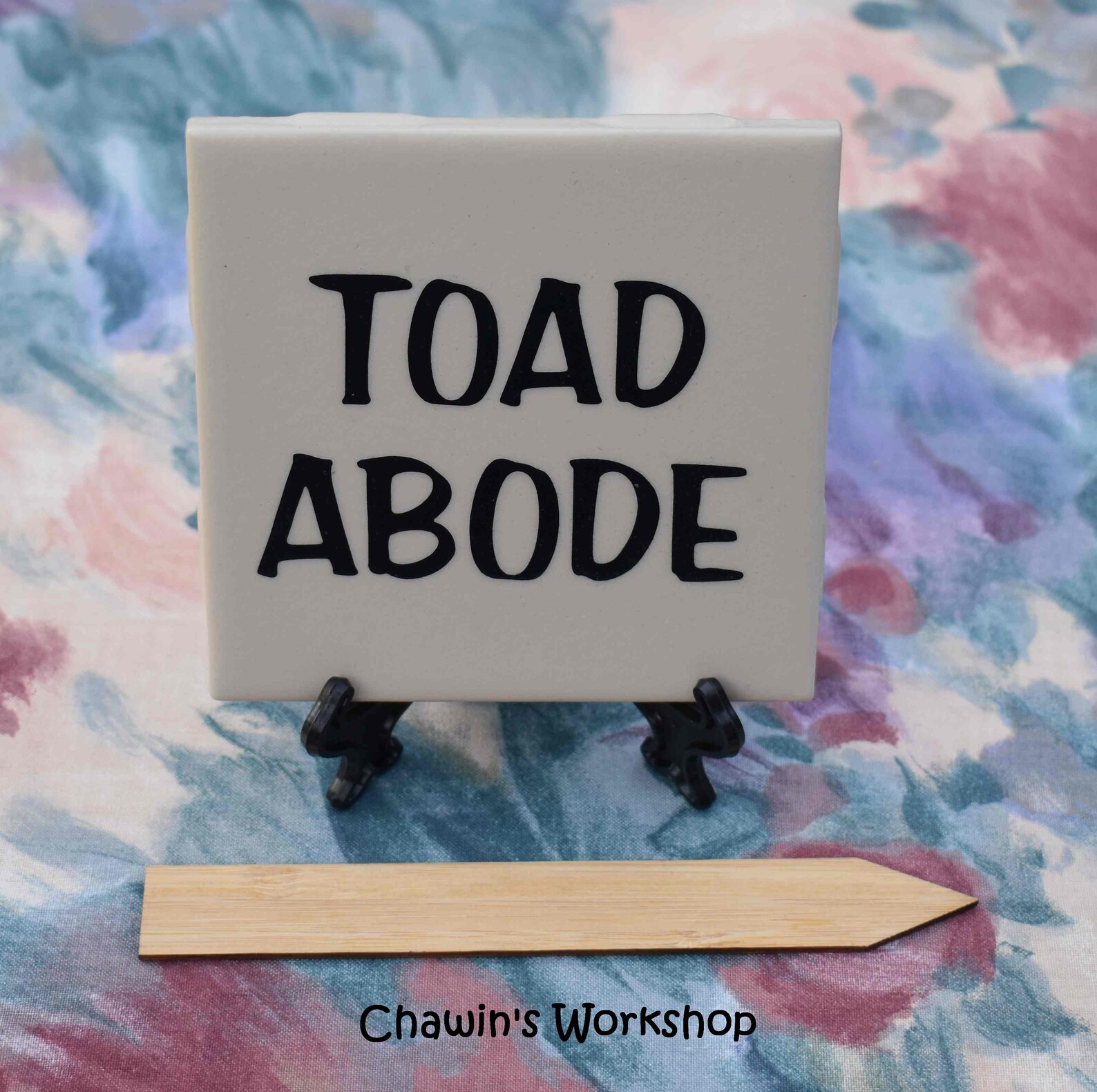 Toad Abode Funny Garden Sign Toad House Garden Sign Cute Gift | Etsy Canada