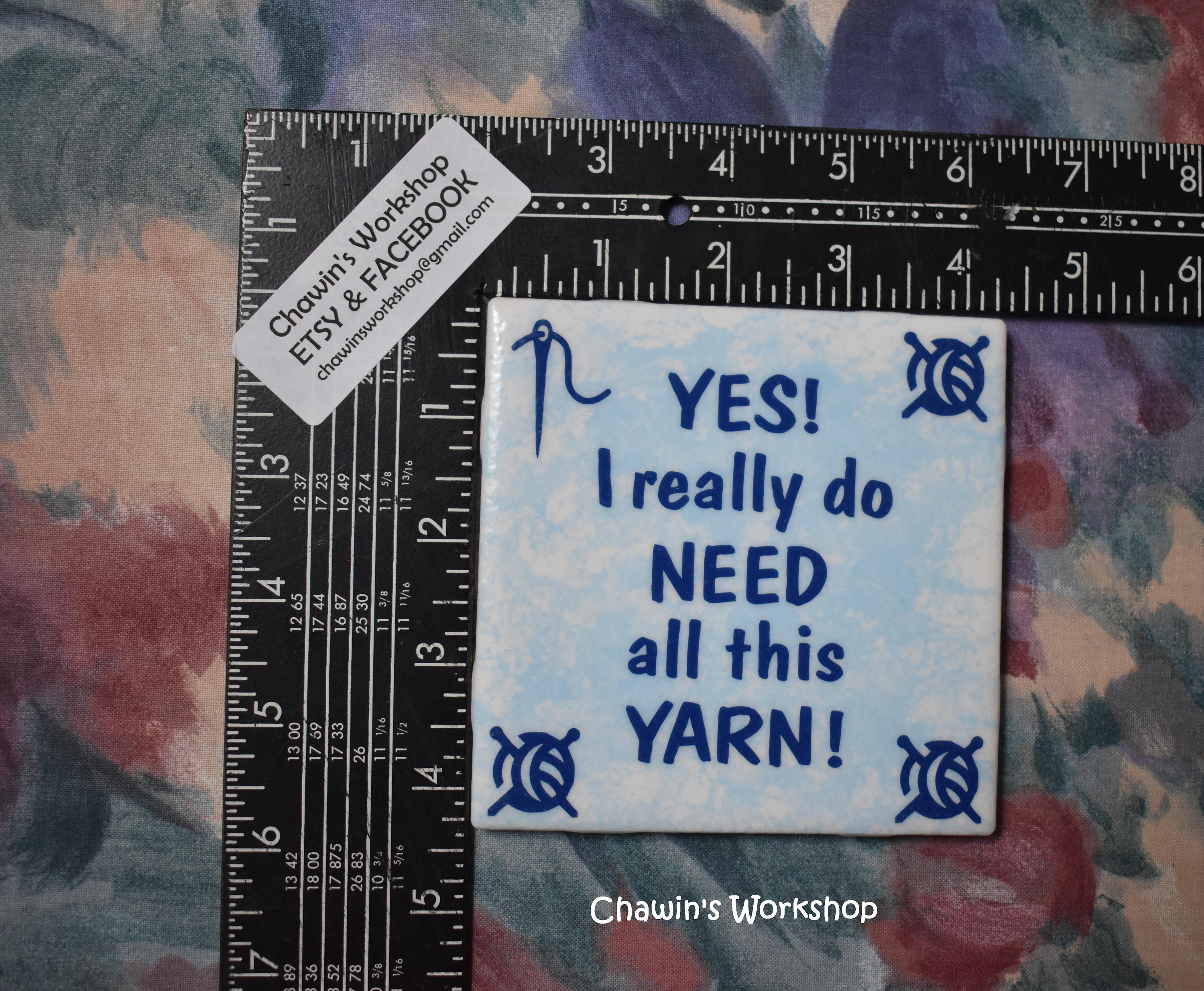 Yes I Really Do Need All This Yarn Funny Craft Room Gift - Etsy Canada