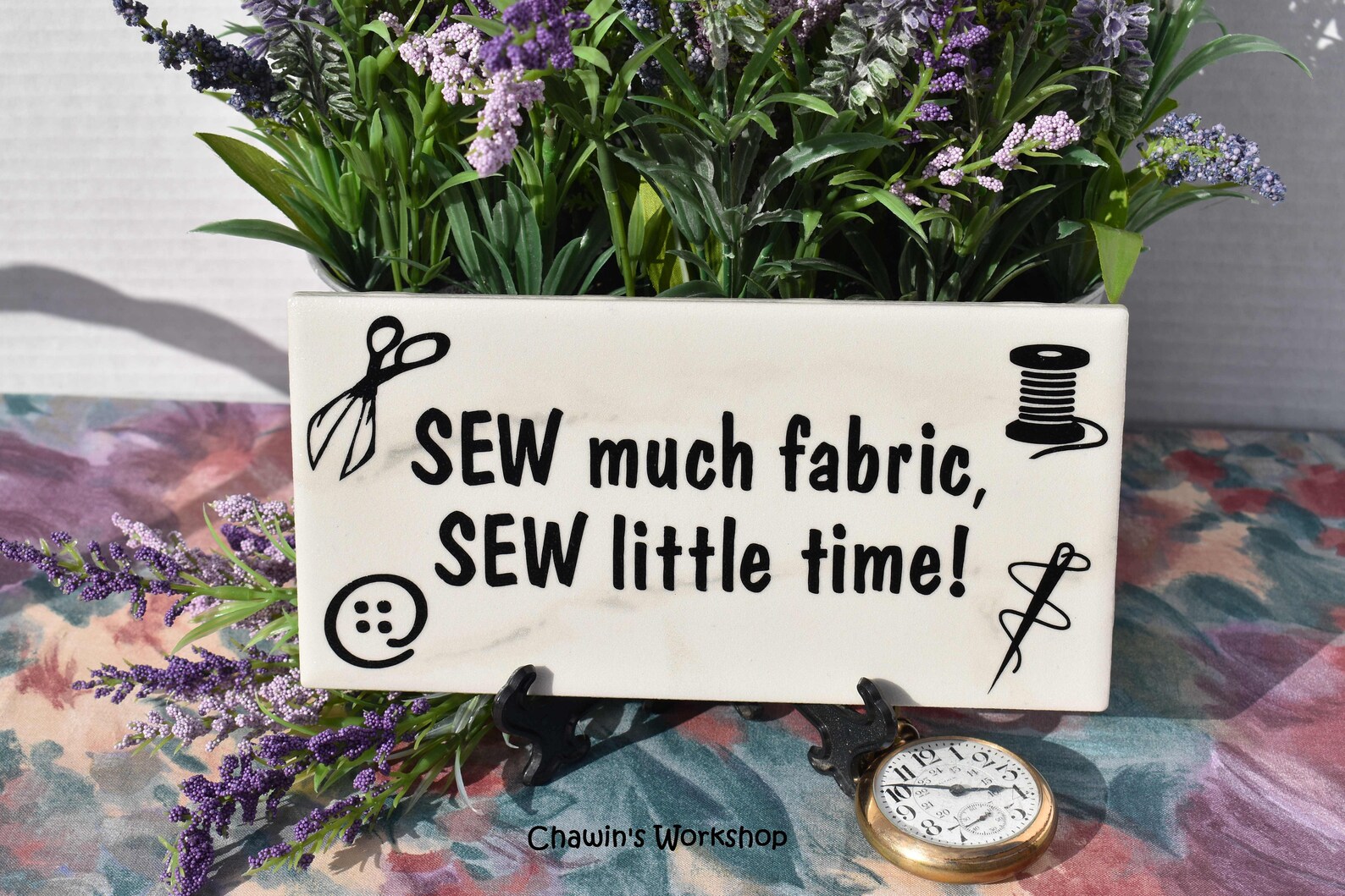 SEW Much Fabric SEW Little Time Funny Sewing Room Sign Sewist | Etsy Canada