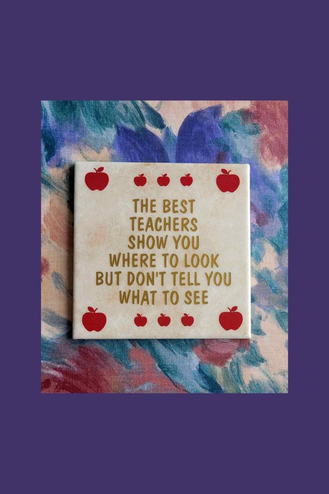 The Best Teachers Show You Where to Look - Teacher Appreciation Gift ...