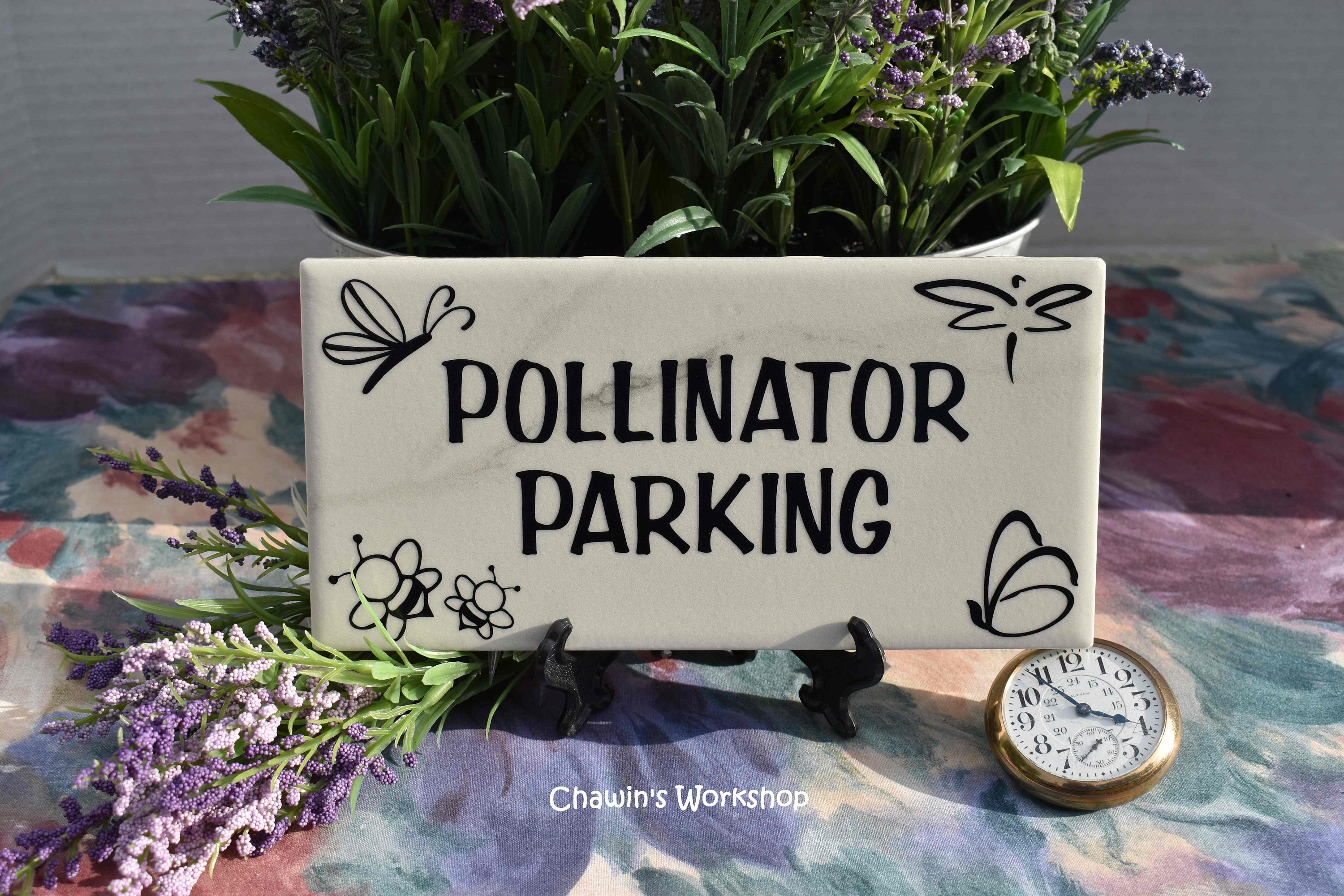 Pollinator Parking Funny Garden Sign Pollinator Garden Free | Etsy Canada