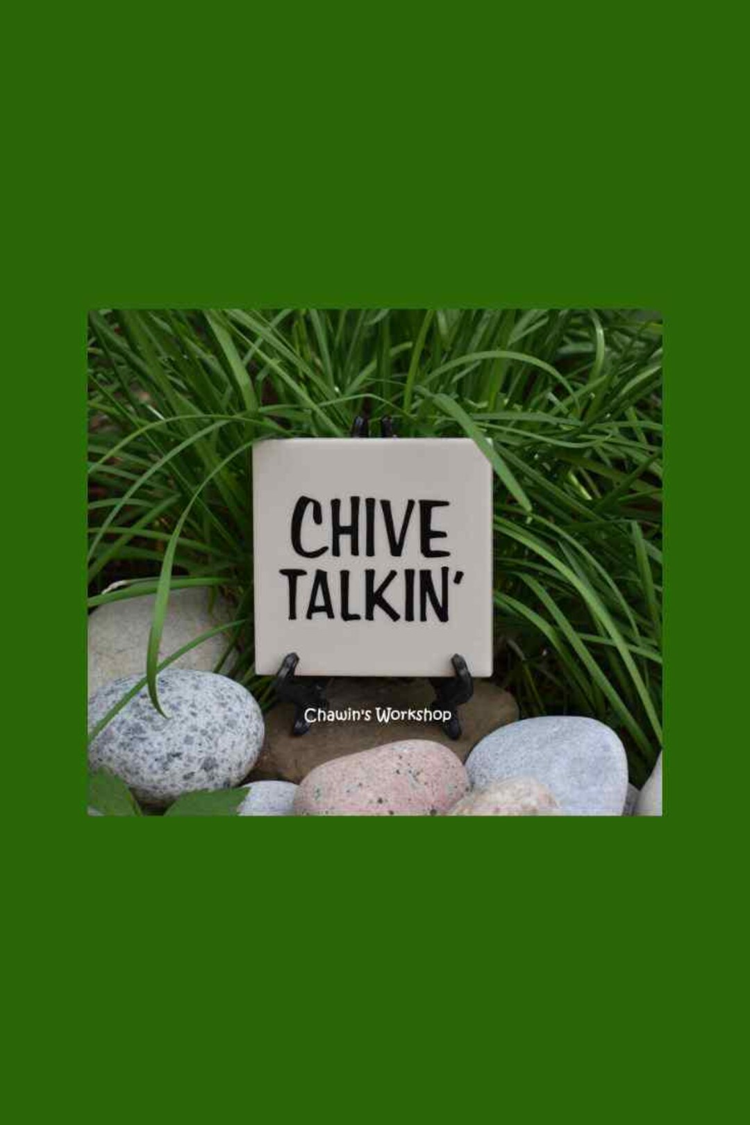 Chive Talkin' Plant Pun, Funny Garden Sign, Father's Day Gift, Mother's ...