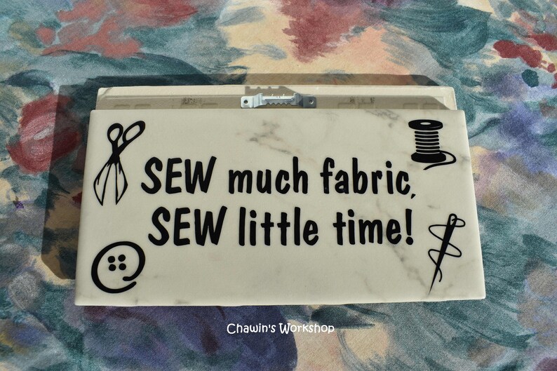 SEW Much Fabric SEW Little Time Funny Sewing Room Sign Sewist | Etsy Canada