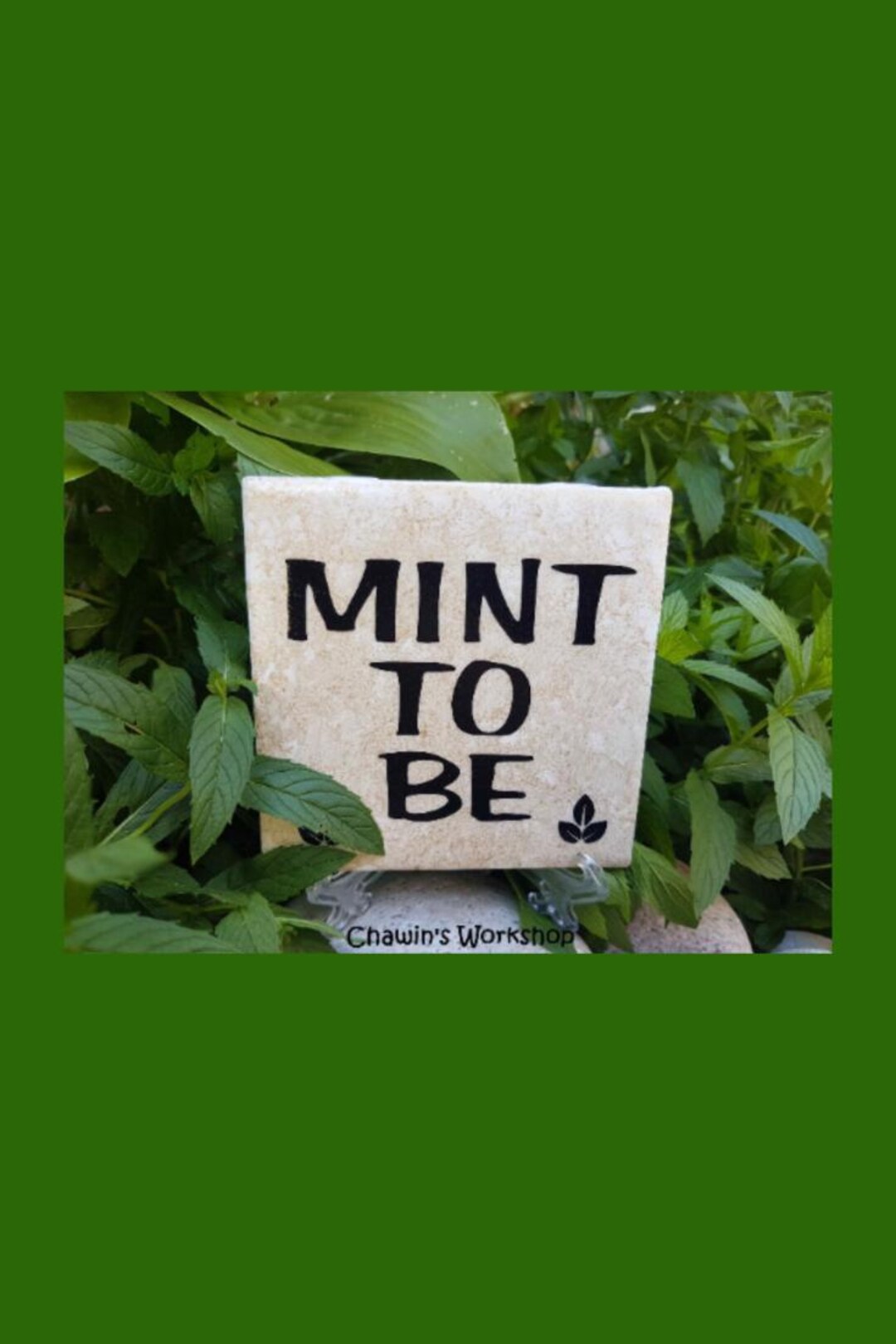 Mint to Be Funny Garden Sign: Herb Garden Marker, Plant Pun - Etsy Canada