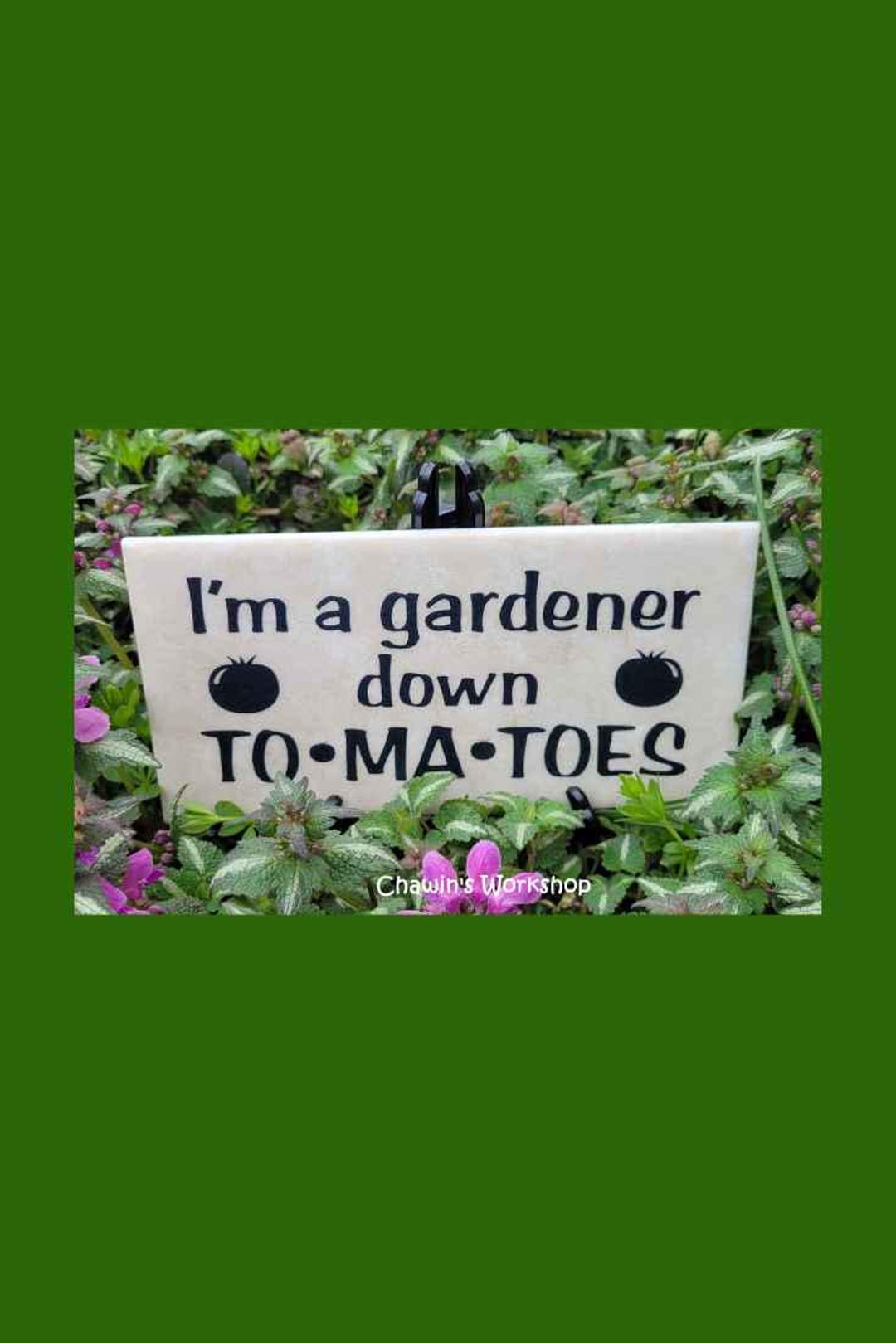 I'm a Gardener Down TO MA TOES - Garden Pun Sign, Gift for Gardener ...
