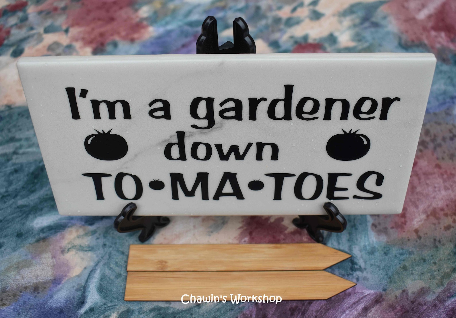 I'm a Gardener Down TO MA TOES Garden Pun Sign Gift for | Etsy