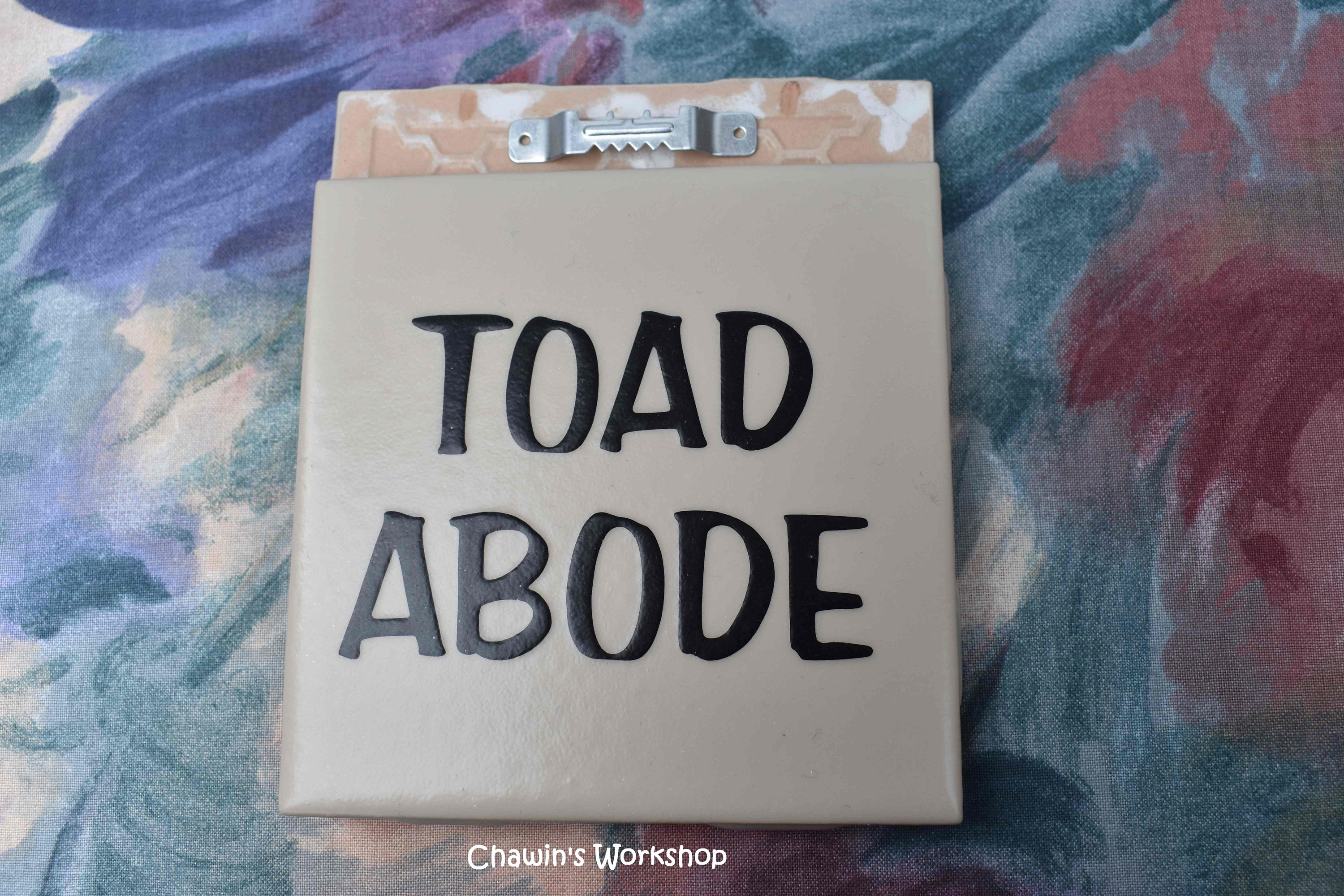 Toad Abode Funny Garden Sign Toad House Garden Sign Cute Gift | Etsy Canada