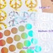 Peace Vinyl Sticker Sheet - Etsy