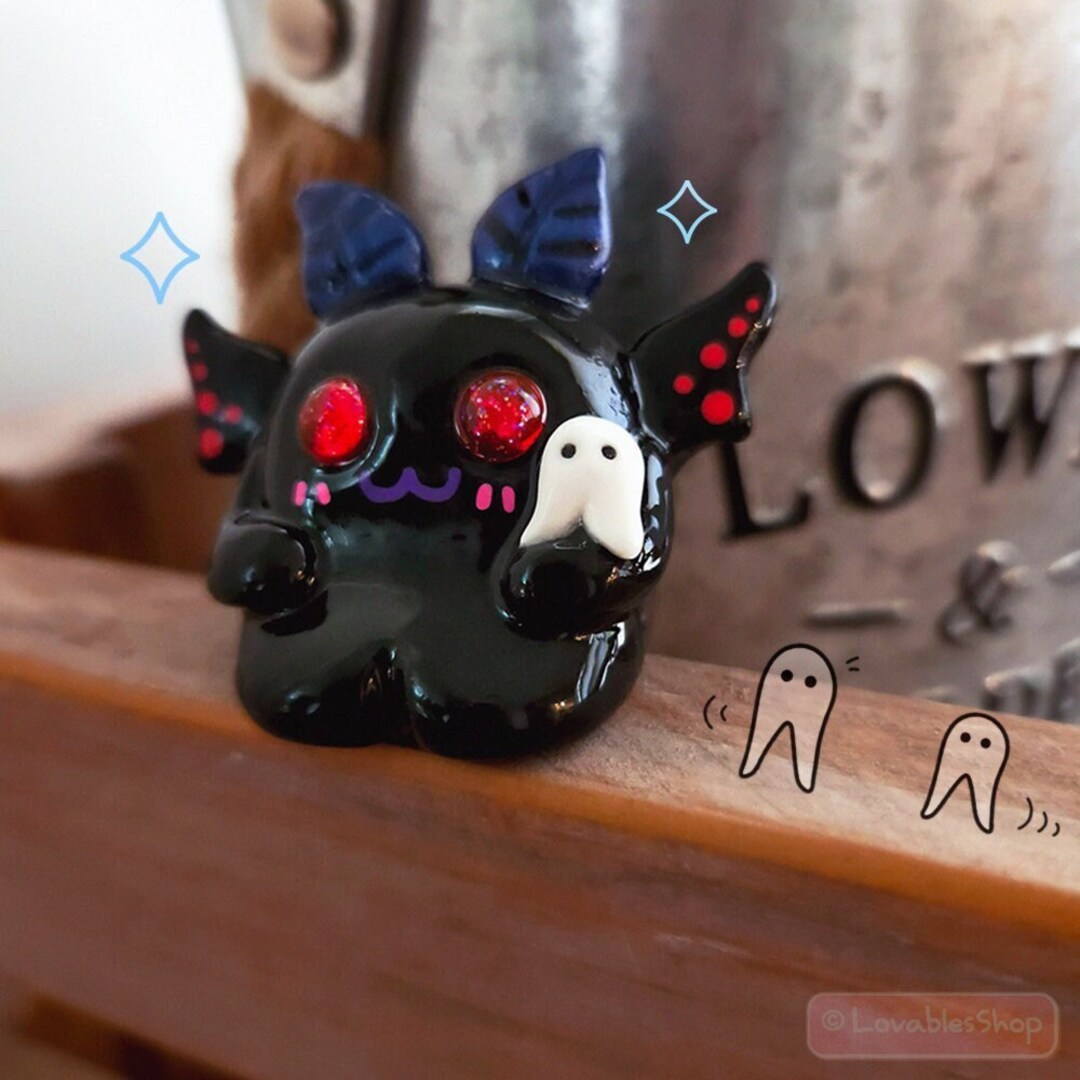 Baby Mothman Cryptid Desk Friend - Etsy