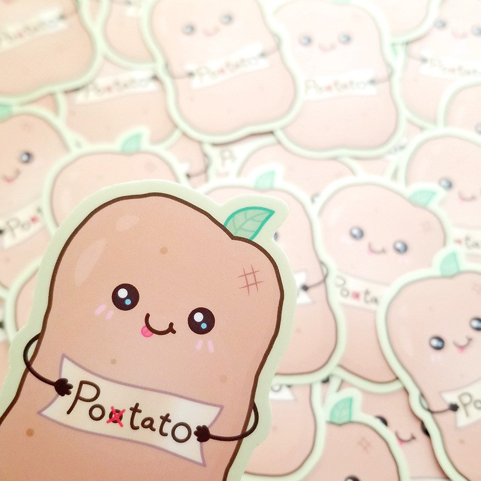 Pootato Vinyl Sticker - Etsy