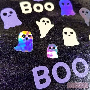 Ghost Permanent Vinyl Sticker Sheet - Etsy