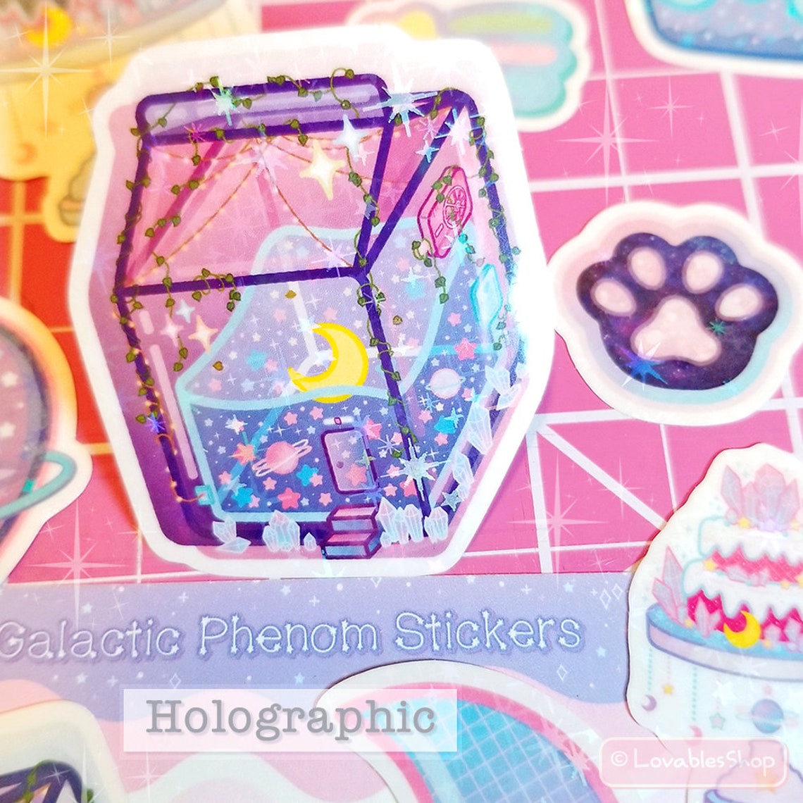 Galactic Phenom Stickers 14pcs | Etsy