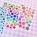 Stars Permanent Vinyl Sticker Sheet - Etsy