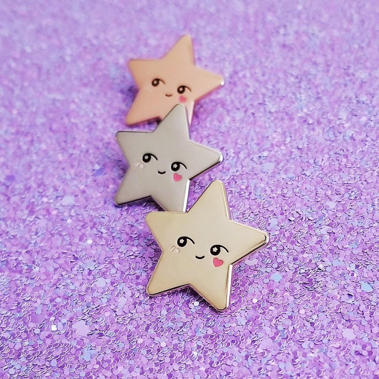 Little Star Enamel Pin - Etsy
