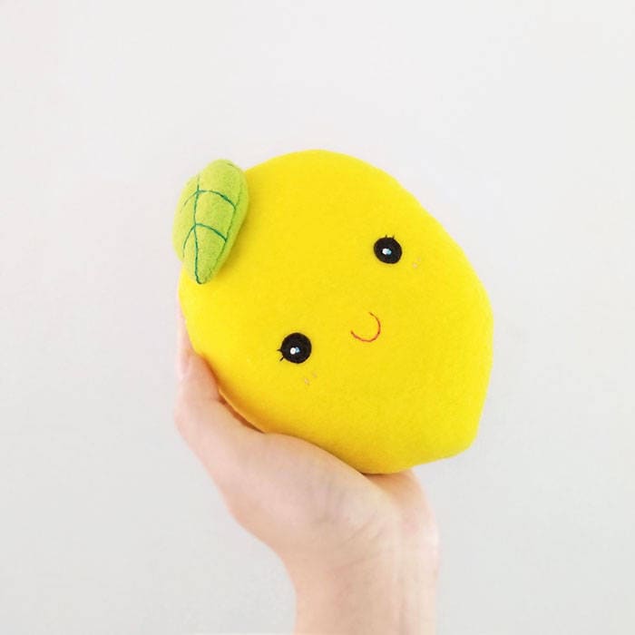 Irresistible Lemon Plush - Etsy