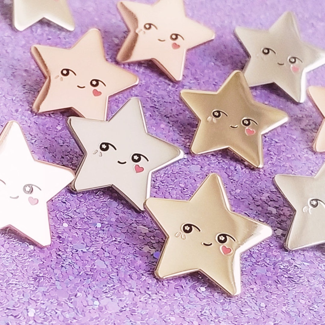 Little Star Enamel Pin - Etsy