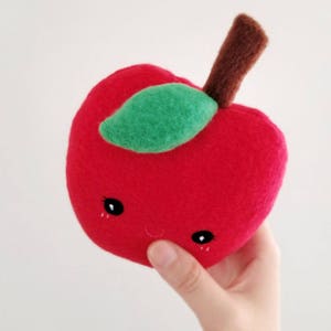 Red Apple Plush - Etsy