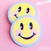 Smiley Face Vinyl Sticker - Etsy