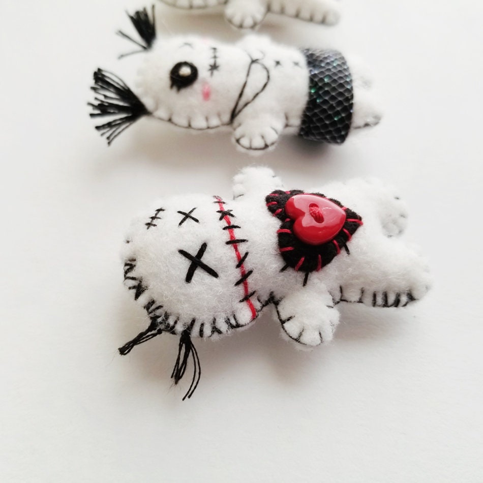Creepy Cute Voodoo Dolls set of 4 | Etsy