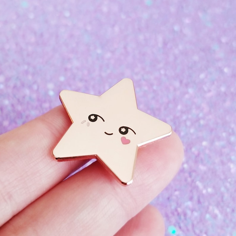 Little Star Enamel Pin - Etsy