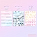Alphabet Upper Case Permanent Vinyl Sticker Sheet - Etsy