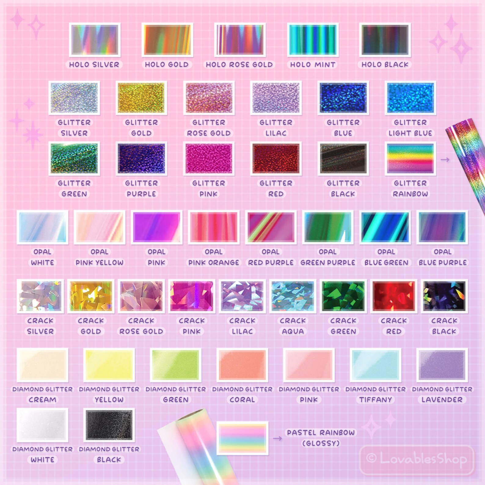 Ribbon Vinyl Sticker Sheet - Etsy