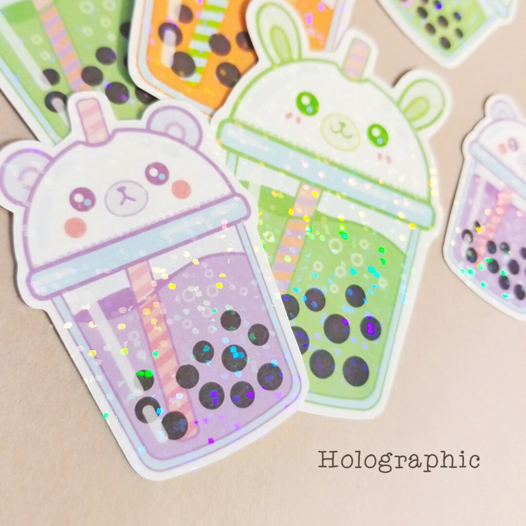 Bubble Tea Stickers - Etsy