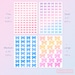 Ribbon Vinyl Sticker Sheet - Etsy