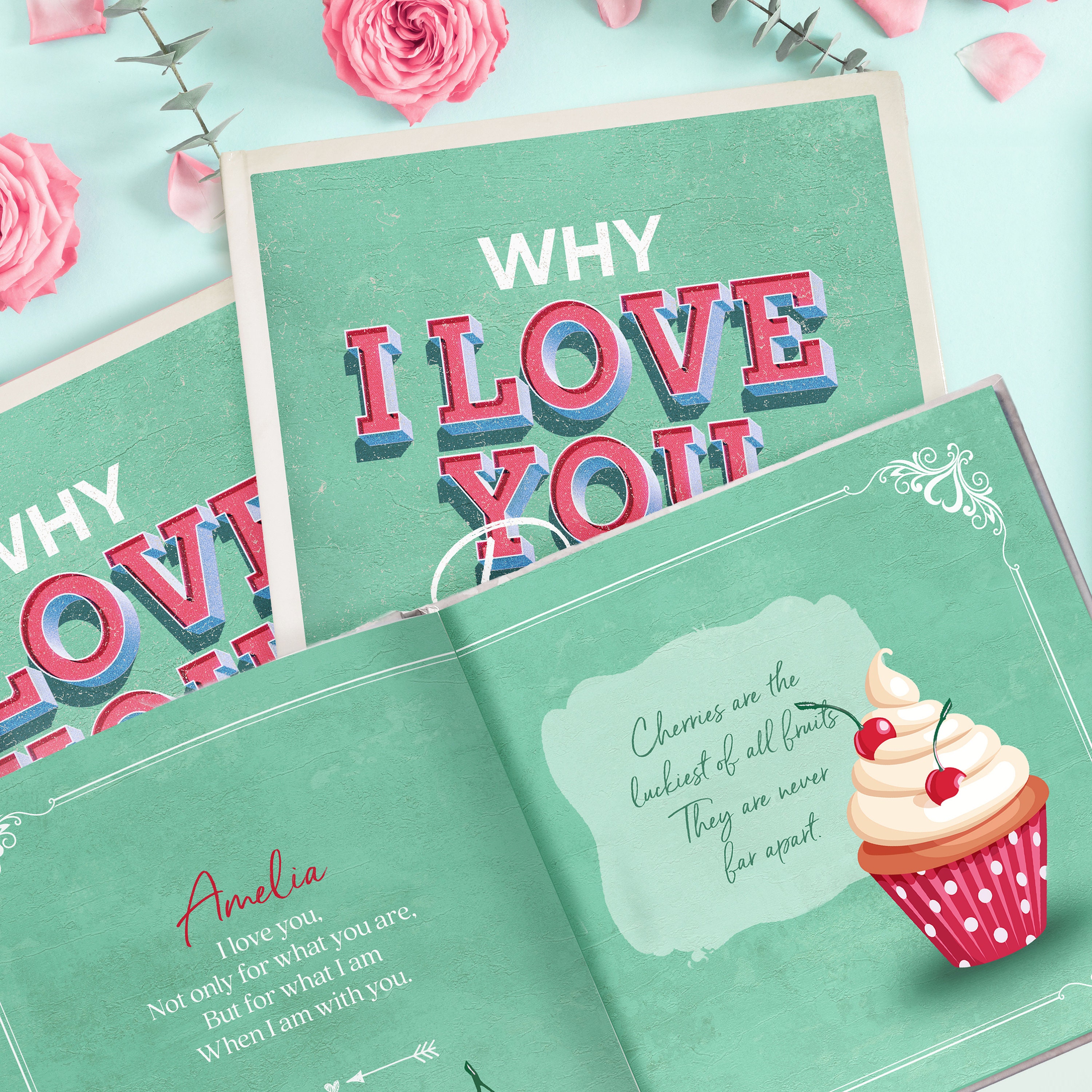 Personalised 'why I Love You' Keepsake Book for - Etsy UK