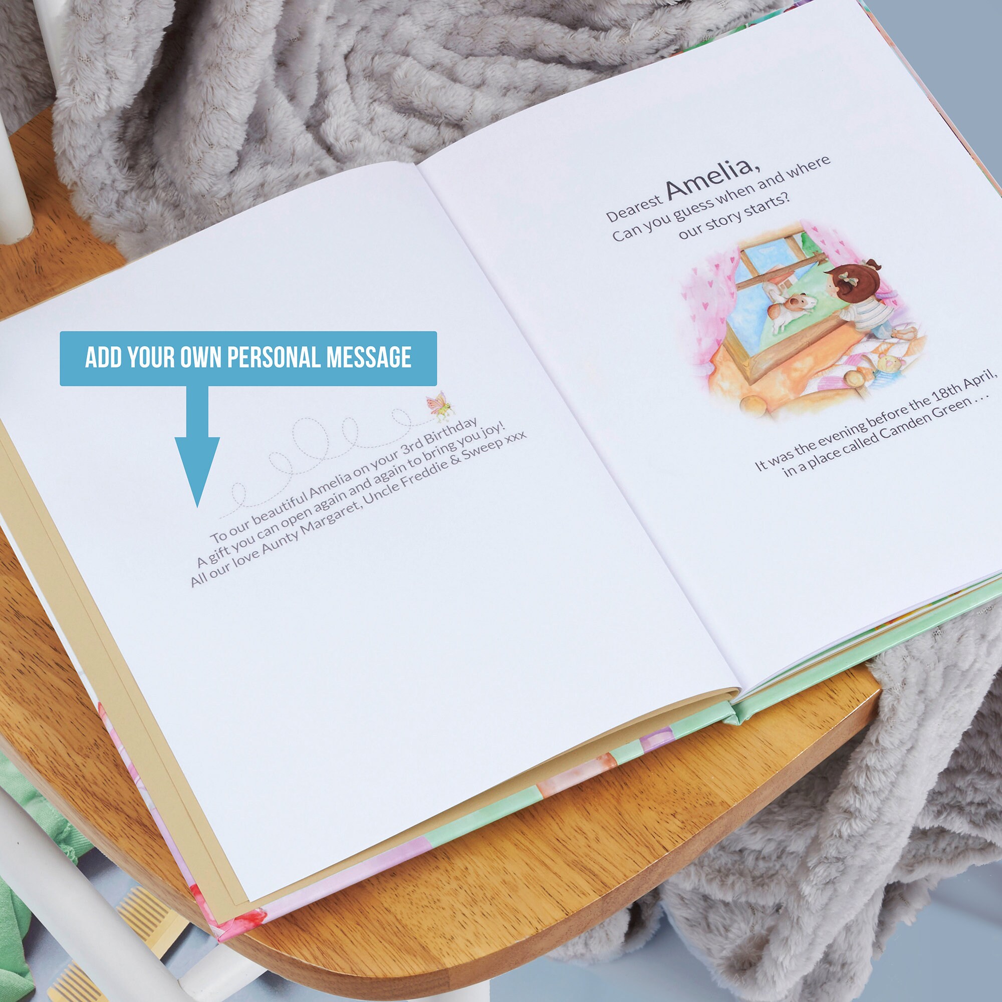 Personalised Happy Birthday Keepsake Book - Etsy UK