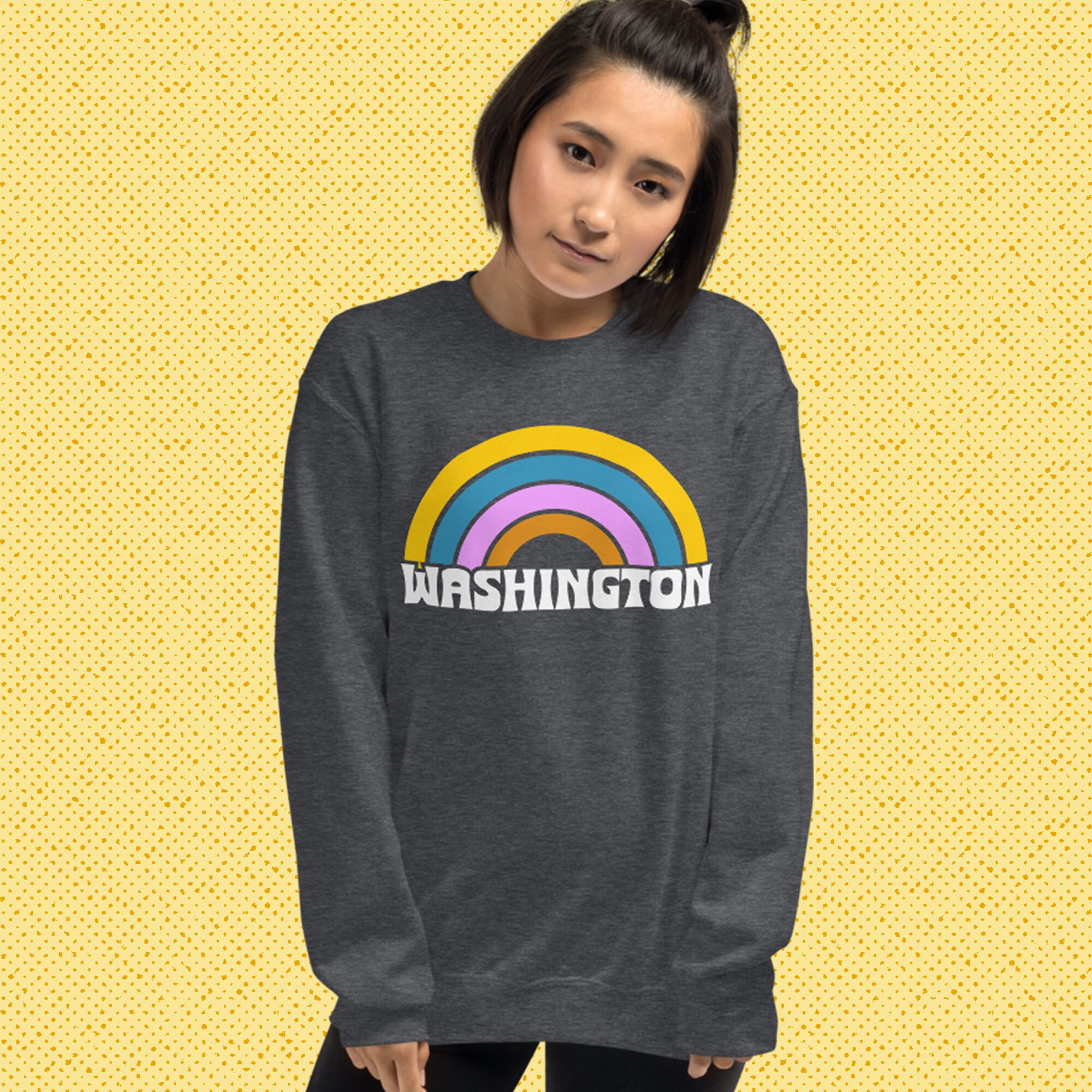Washington Sweatshirt, Washington Sweater, PNW Sweatshirt, Northwest ...