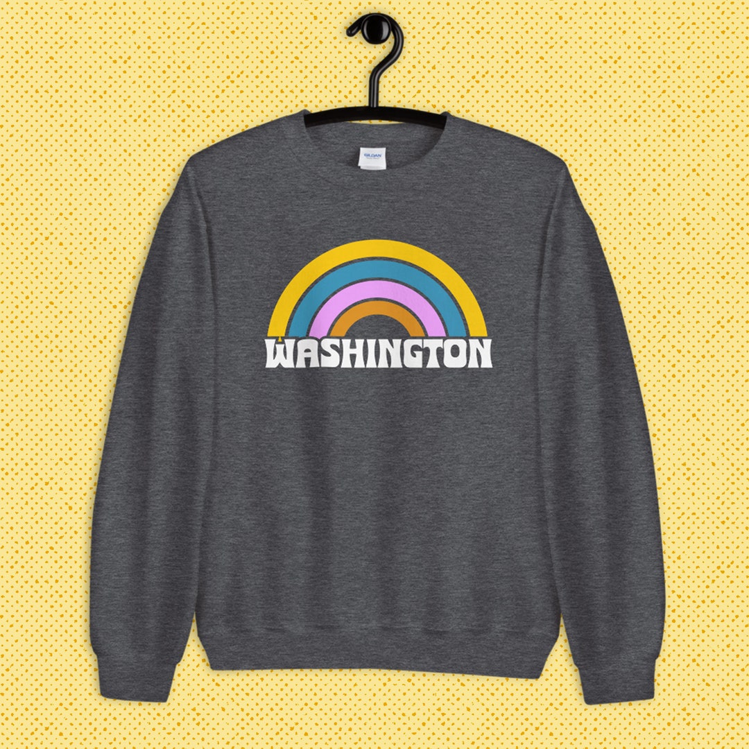 Washington Sweatshirt, Washington Sweater, PNW Sweatshirt, Northwest ...