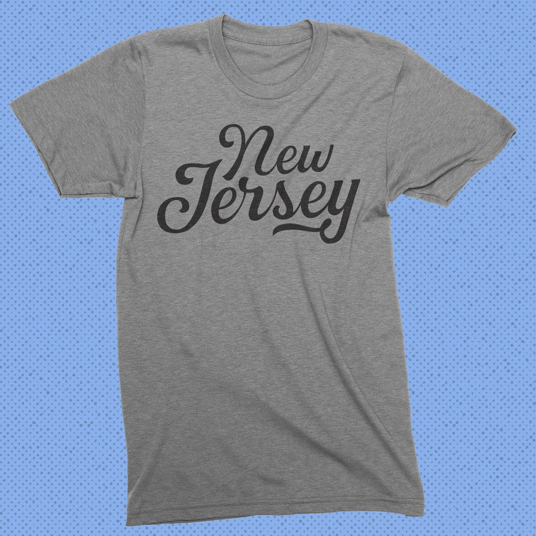 New Jersey Shirt, NJ Graphic Tee, Vintage Jersey, Jersey Shore Shirt ...